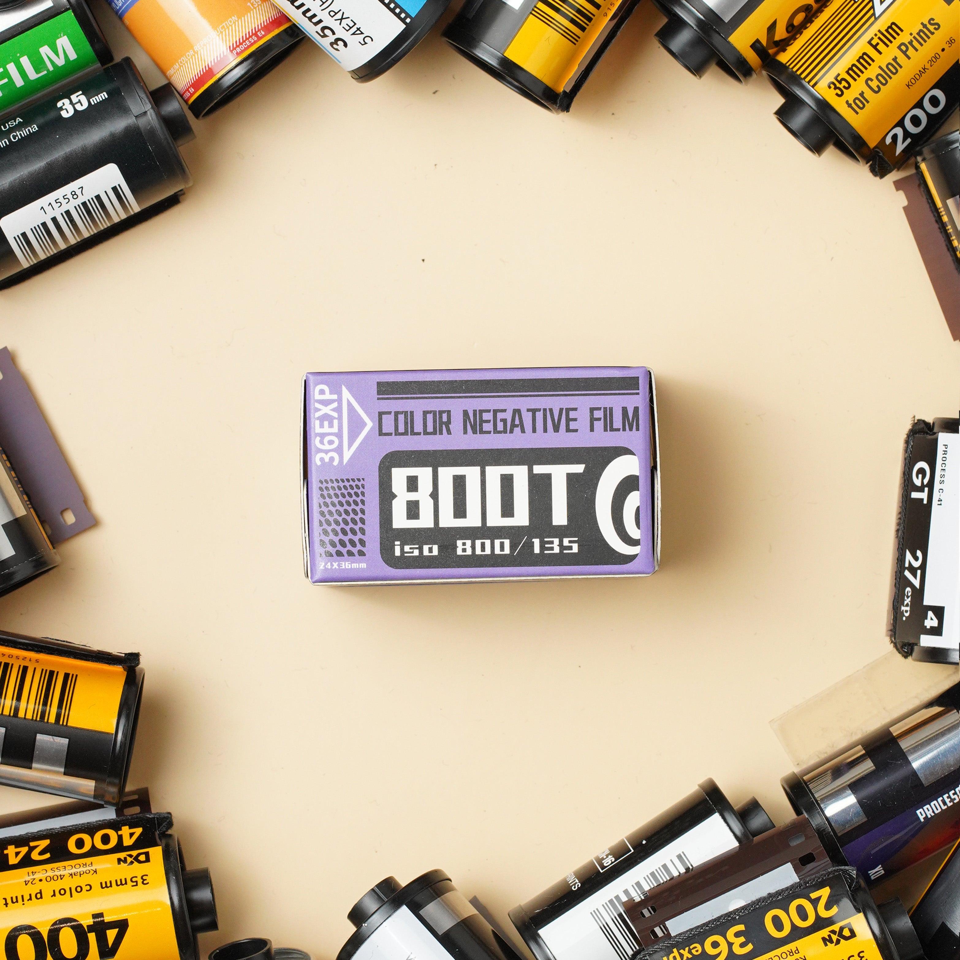 Cinefilm ISO 800T 35mm Tungsten-Balanced Film – Irohas Photo