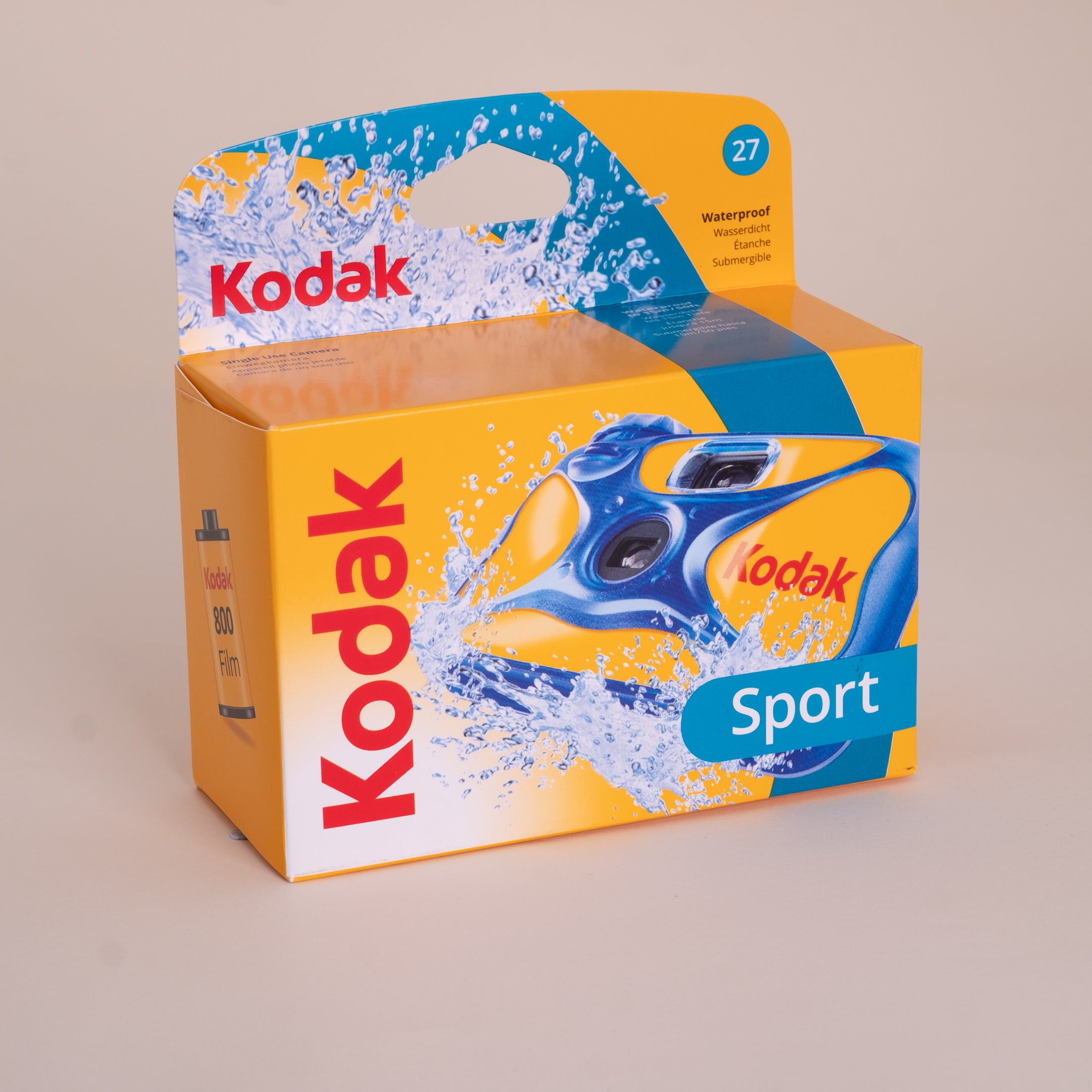 Kodak One Time Use Cameras Water & Sport 27 Exposure – Irohas Photo